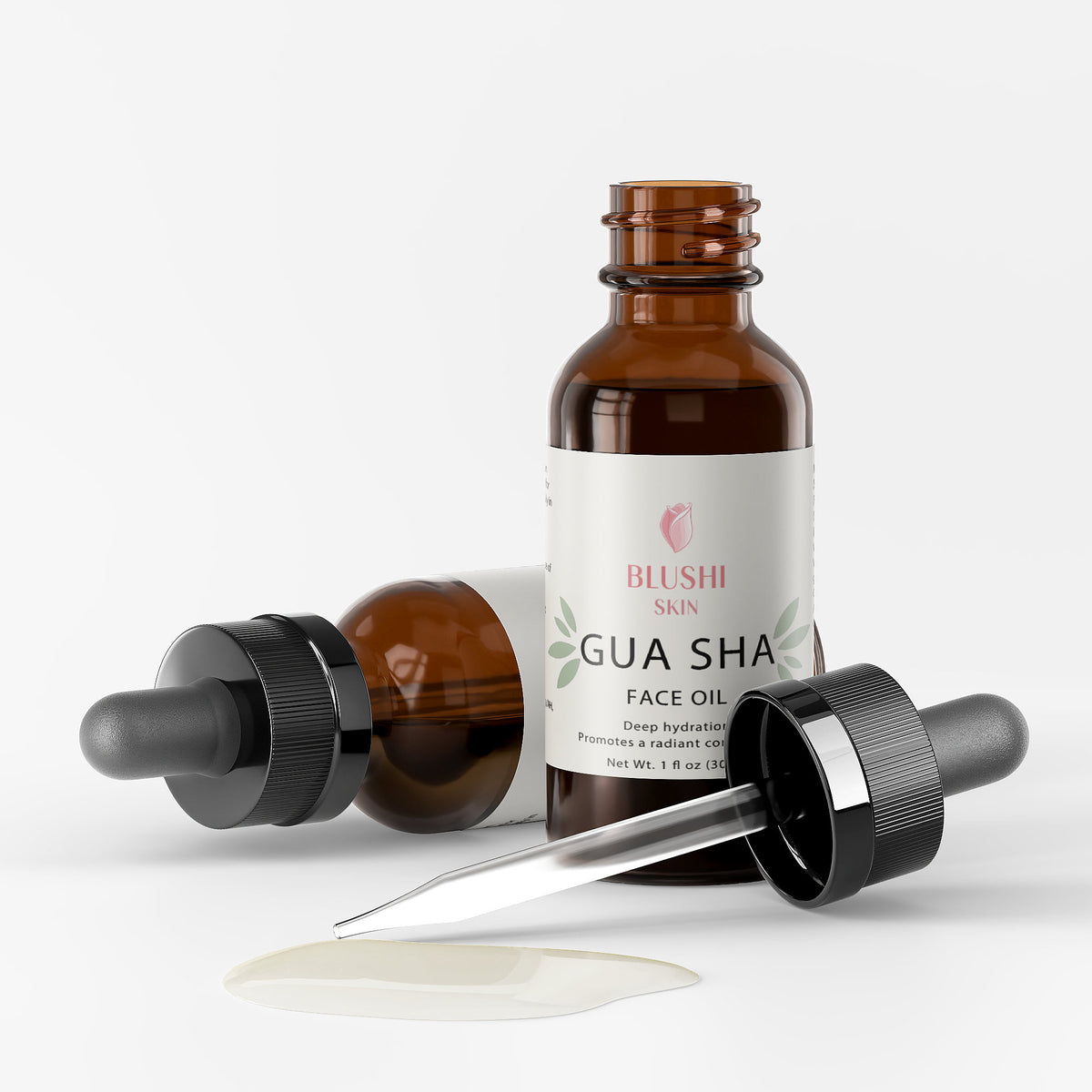 Gua Sha Face Oil | blushi-skin - Buy Facial Care